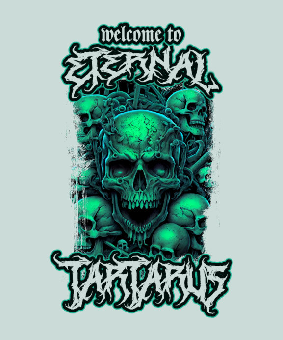 Placeit - Death Metal-Themed T-Shirt Design Creator Featuring ...