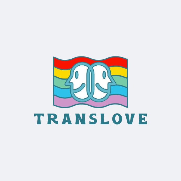 Placeit - Trans Logo Generator for an LGBT Dating App