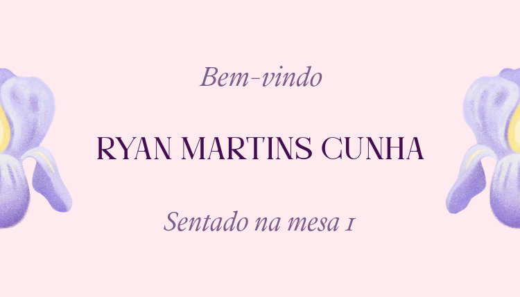 Placeit - Guest Place Card Creator Featuring an Elegant Theme for a Wedding