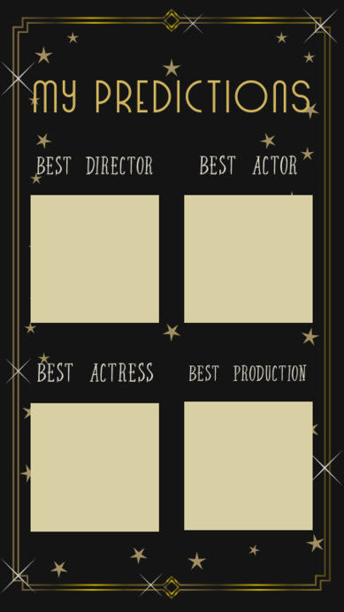 Placeit - Poll Instagram Story Template for an Awards Winner Predictions