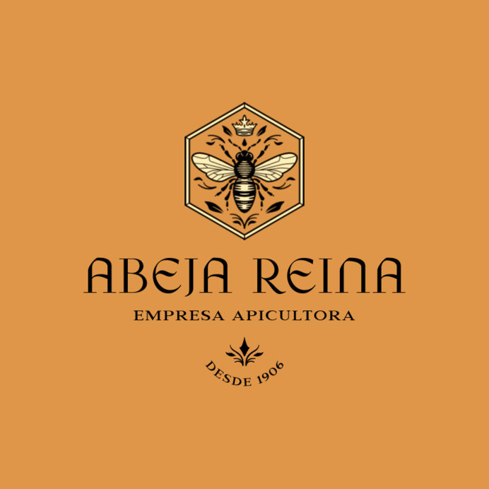 Placeit - Online Logo Template for a Bee Honey Market