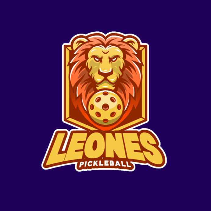 Placeit - Online Logo Maker with Illustrated Emblems for a Pickleball Team