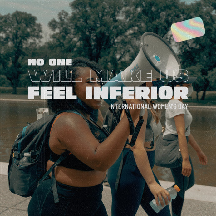 Placeit - Instagram Post Maker for Women's Day with a Protest-Themed ...