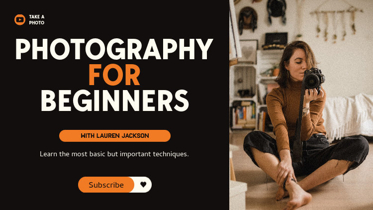 Placeit - YouTube Thumbnail Maker for a Photography Video Tutorial for ...