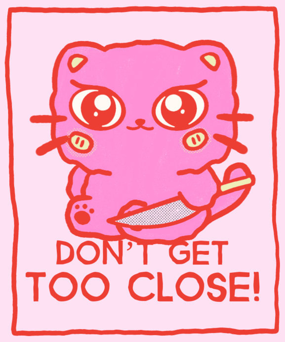 Placeit - T-Shirt Design Creator with a Cute Kawaii Character Holding a ...