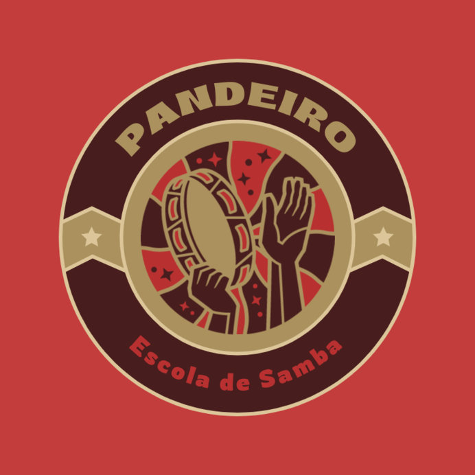 Placeit - Educational Logo Generator for a Samba Dance Academy