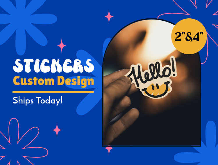 Placeit - Etsy Listing Generator Featuring a Customizable Stickers Ad