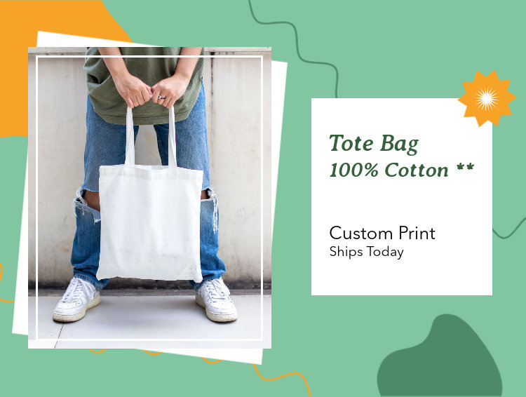 Placeit - Etsy Listing Generator Featuring a Tote Bag Ad