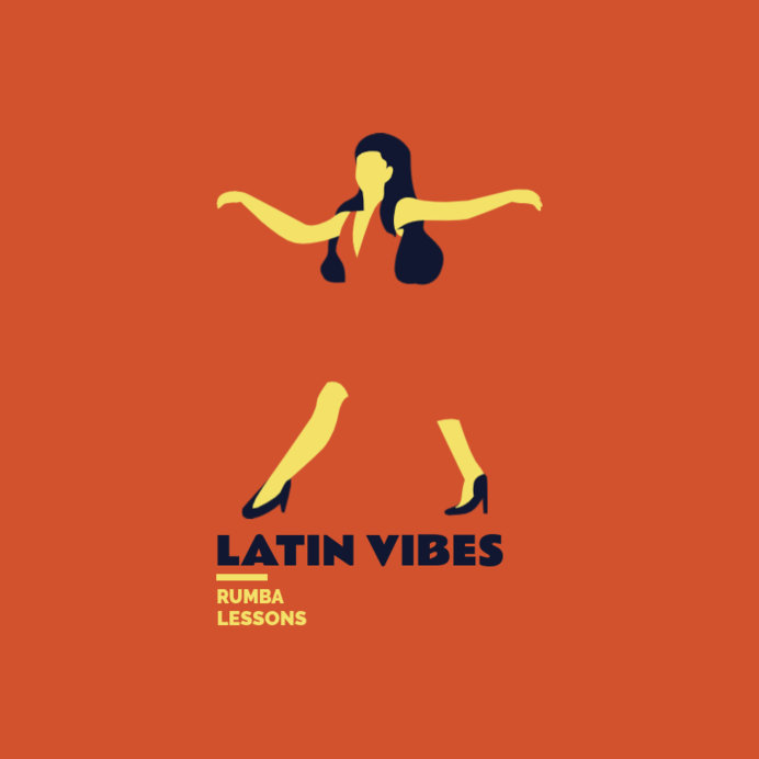 Placeit - Logo Generator for a Latin Dancing School