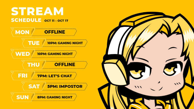Placeit - Twitch Screen Maker Featuring a Gaming Stream Calendar with a ...