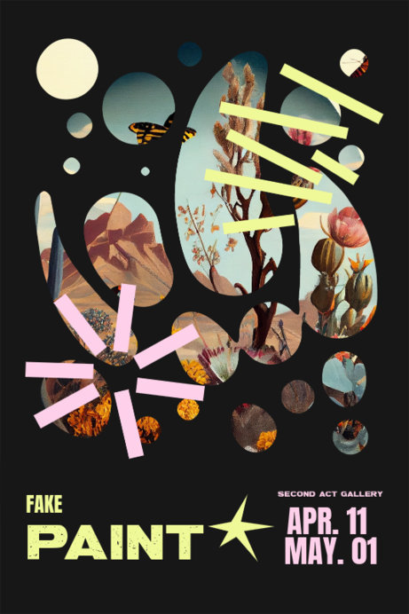 Placeit - Online Art Print Template to Promote a Surrealism Art Event