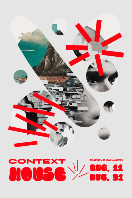 Placeit - Poster Creator With a Surrealist Aesthetic to Promote an Art ...
