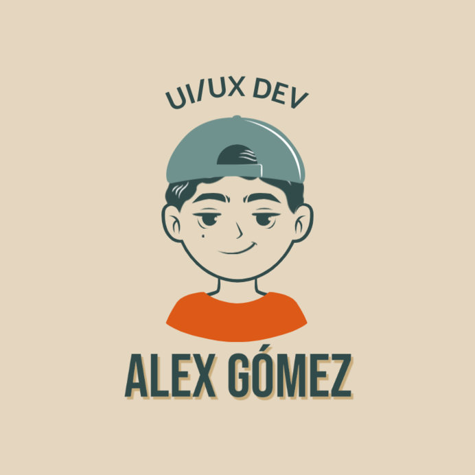 Placeit - Avatar Design Generator for a UX Developer Featuring a ...