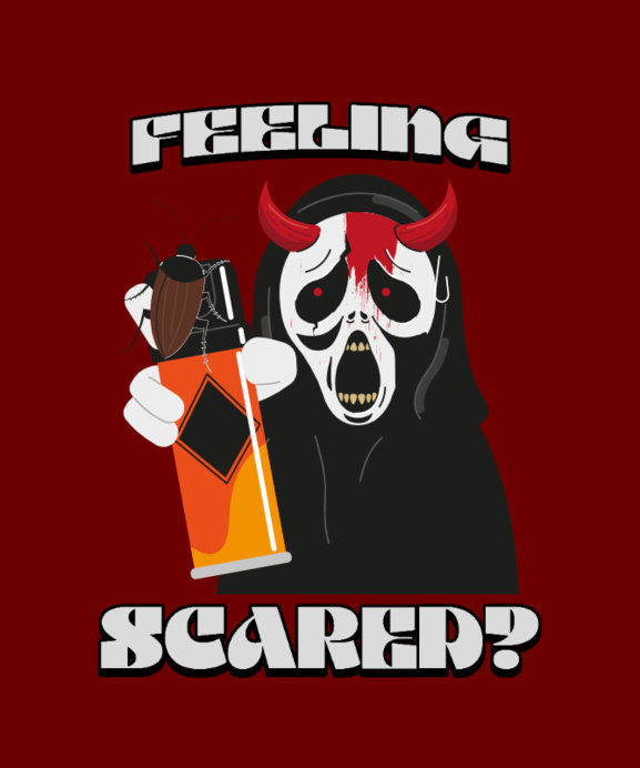 Placeit - Horror T-Shirt Design Creator Featuring a Graphic Inspired by ...