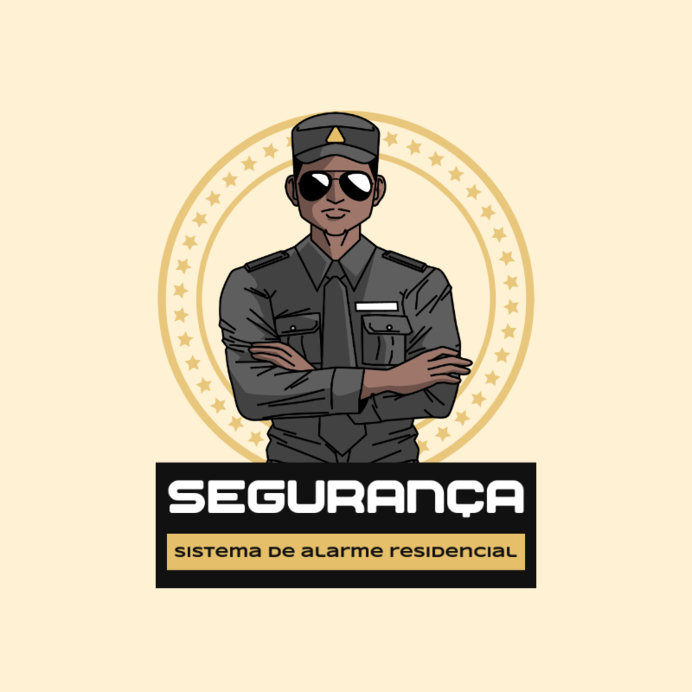 Placeit - Home Alarm System Online Logo Maker Featuring a Security ...