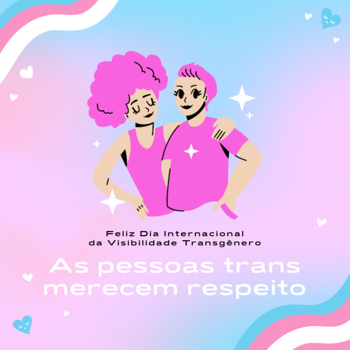 Placeit - Instagram Post Template Featuring Transgender People ...