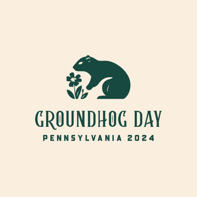 Placeit - Gopher Logo Maker for Groundhog Day