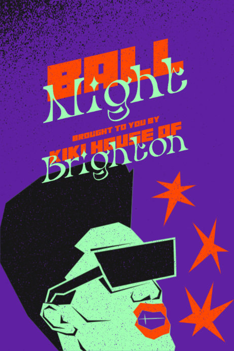 Placeit - Poster Design Creator for a Gay Ball Night Featuring ...