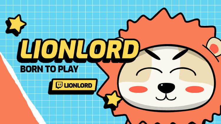 Placeit - Discord Theme Design Maker with a Cute Lion Cartoon Illustration