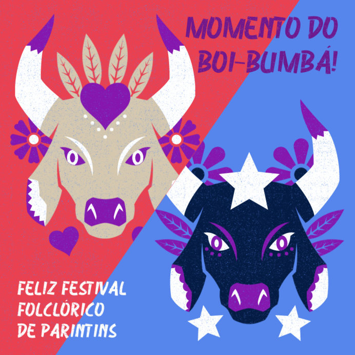 Placeit - Bumba Meu Boi-Inspired Instagram Post Maker Featuring ...