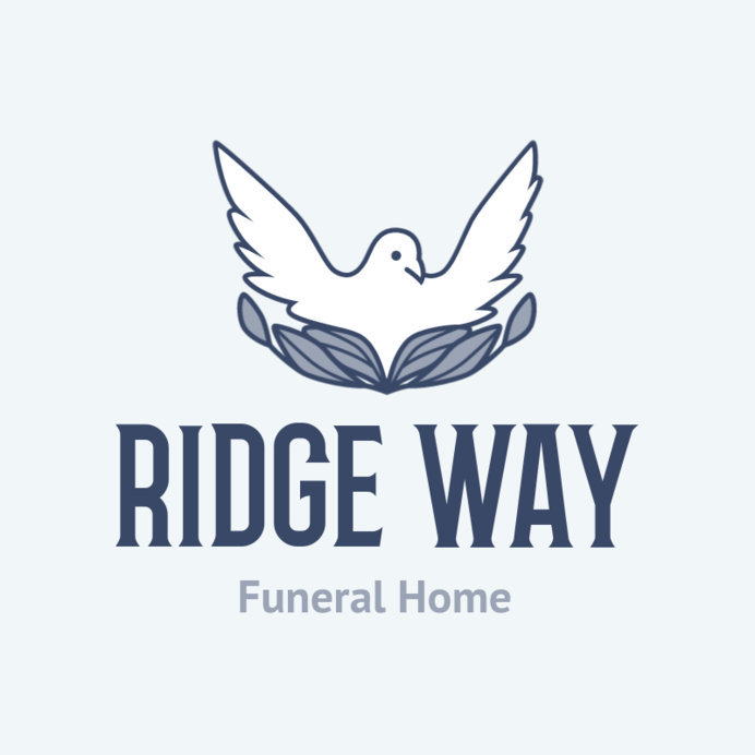Placeit - Logo Creator for a Funeral Service Business With a Dove Graphic
