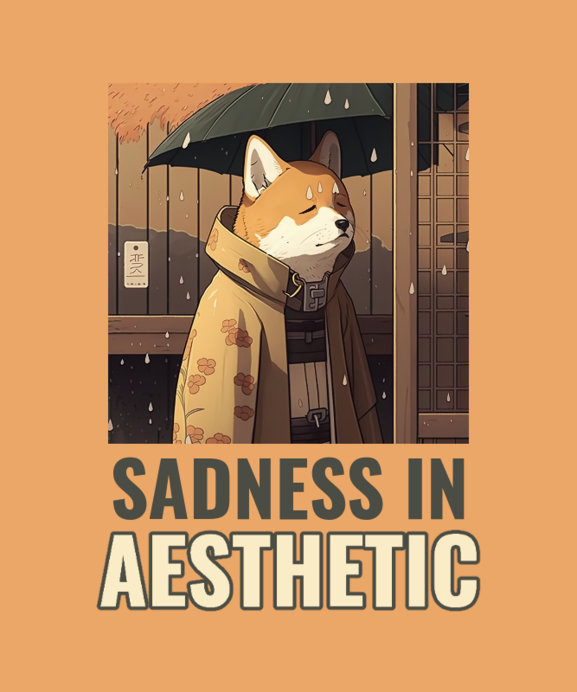 Placeit - Ironic T-Shirt Design Template Featuring a Meme and a Dog ...