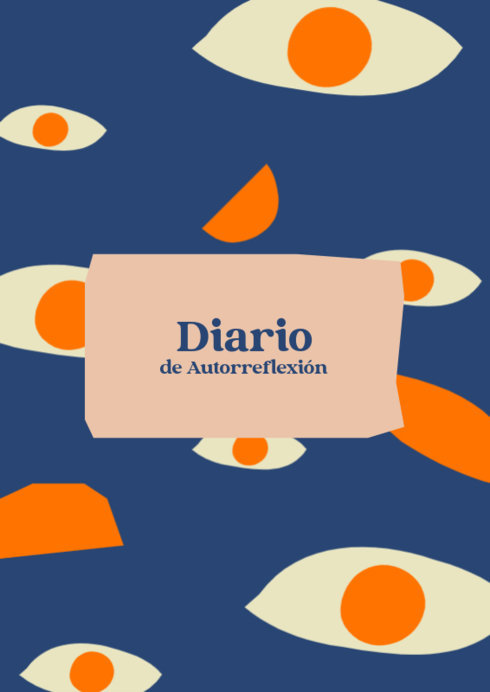 Placeit - Illustrated Journal Cover Generator Featuring Eye Graphics