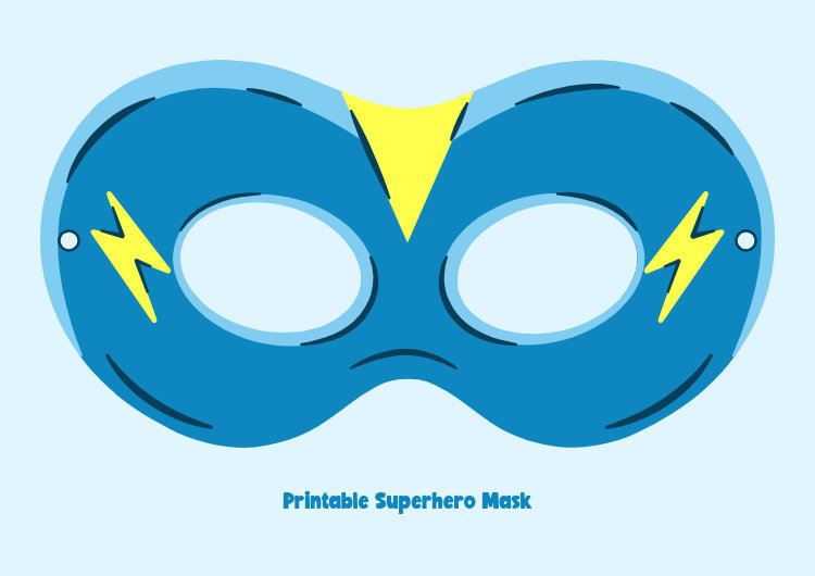 Placeit - Printable Mask Generator Featuring Illustrated Bolts