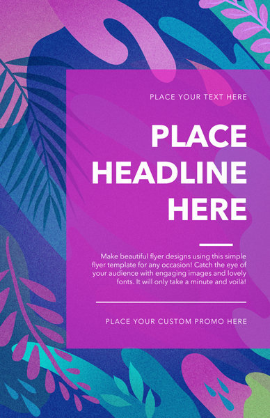 Placeit - Basic Flyer Design Template for Artsy Flyers