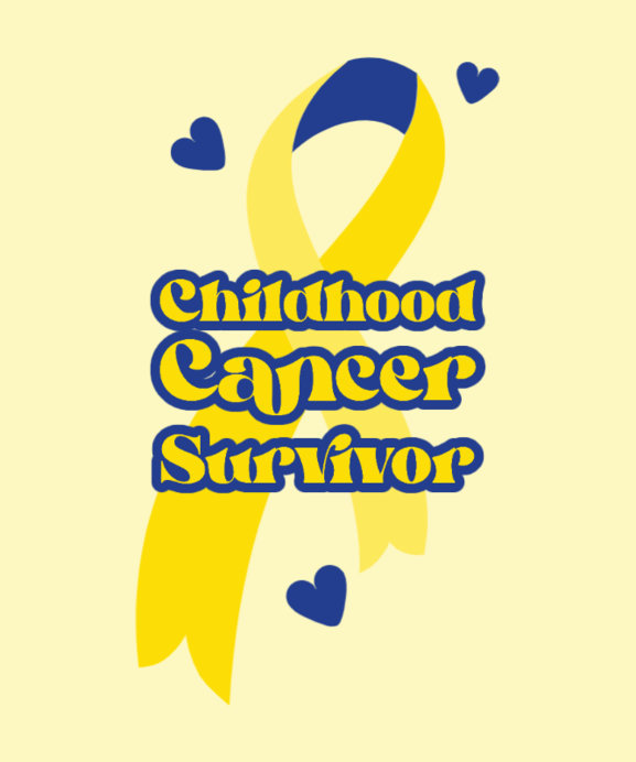 Placeit - T-Shirt Design Creator Featuring a Childhood Cancer Survivor ...