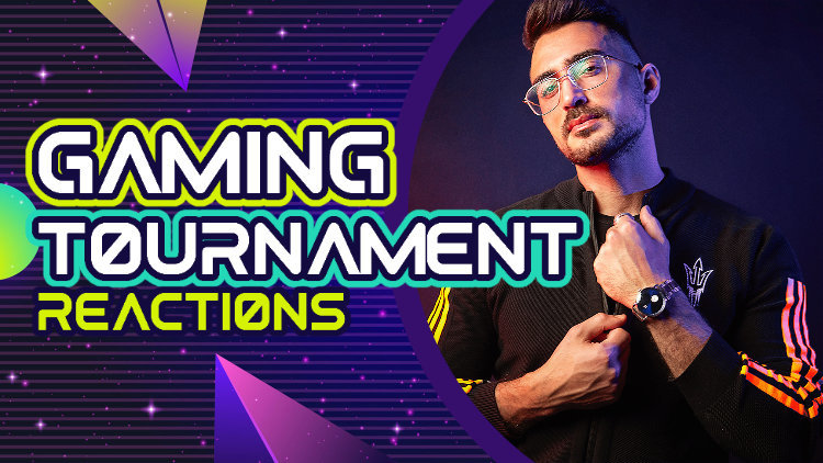 Placeit - YouTube Thumbnail Maker for a Gaming Tournament Reaction Video