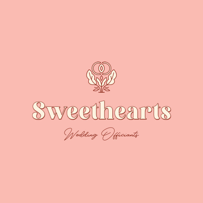 Placeit - Logo Creator for a Wedding Officiant with an Abstract Icon