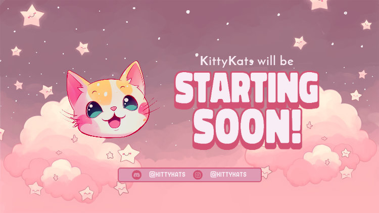 Placeit - Twitch Starting Soon Screen Maker Featuring Pastel Colors and ...