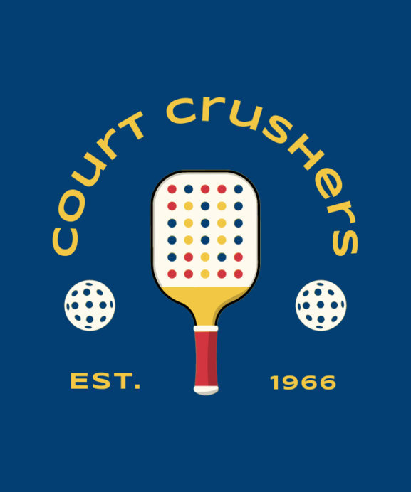 Placeit - T-Shirt Design Creator for a Pickleball Team