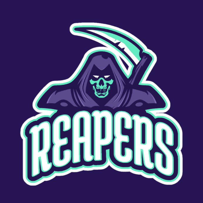 Placeit - Sports Logo Maker for Reapers Logos