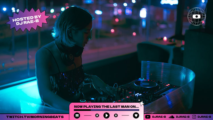 Placeit - Twitch Overlay Maker Featuring a Music Theme for Streamers