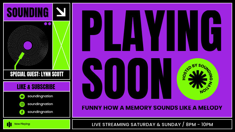 Placeit - Twitch Screen Maker Featuring a Music Live Streaming Event