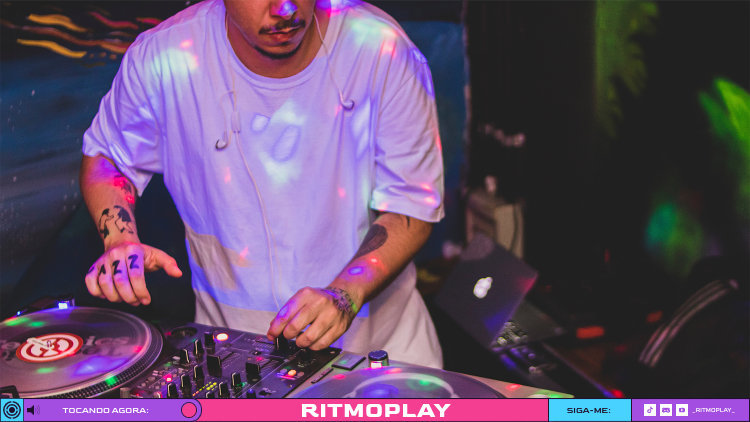 Placeit - Twitch Overlay Template with Colorful Slots for a Musician's ...