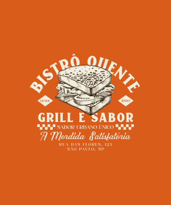 Placeit - Back T-Shirt Design Template with a Retro Aesthetic Featuring ...