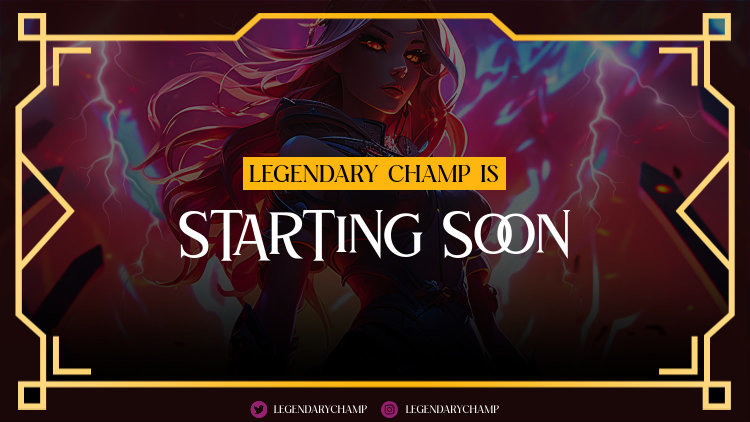 Placeit - Starting-Soon Twitch Screen Maker Featuring a Theme Inspired ...