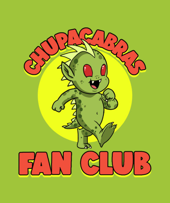 Placeit - Cool T-Shirt Design Template Featuring a Funny Chupacabras ...