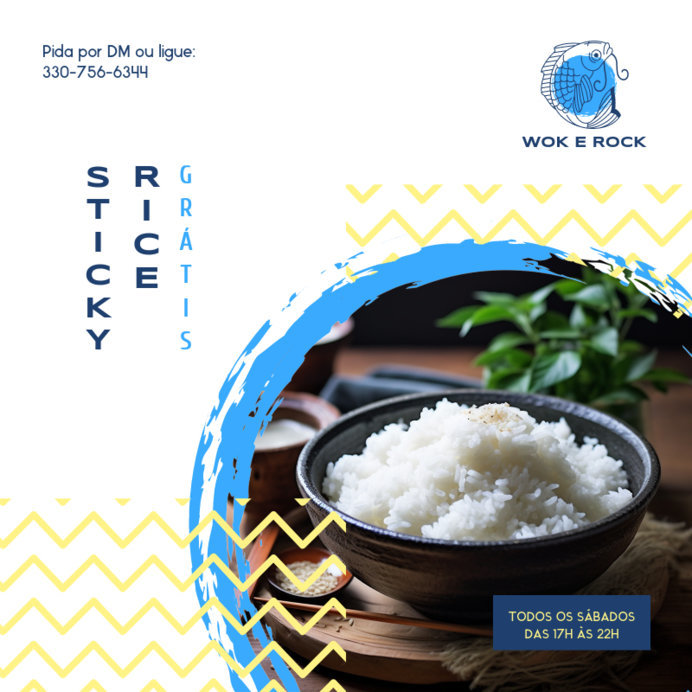 Placeit - Instagram Post Creator With Free Rice Promo for an Asian ...