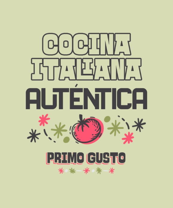 Placeit - Quote T-Shirt Design Generator for an Italian Restaurant