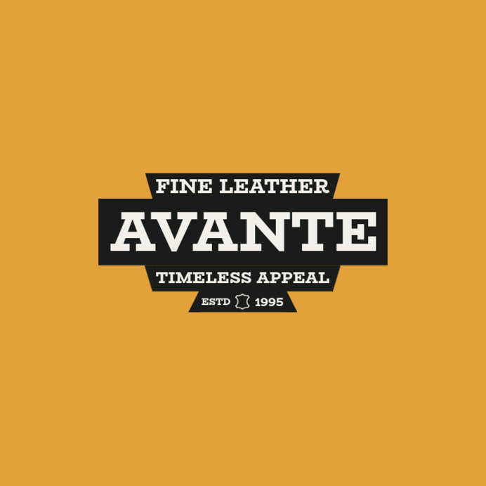 Placeit - Logo Maker for a Fine Leather Goods Store