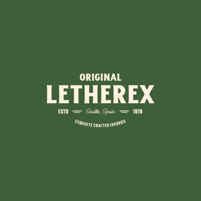 Placeit - Handcrafted Leather Products Store Logo Template