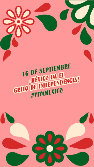 Placeit - Instagram Story Generator with a Viva Mexico Hashtag for ...
