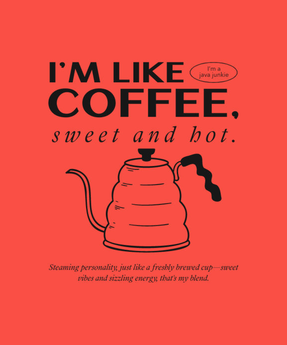 Placeit - Coffee Day T-Shirt Design Generator Featuring a Coffeeholics ...