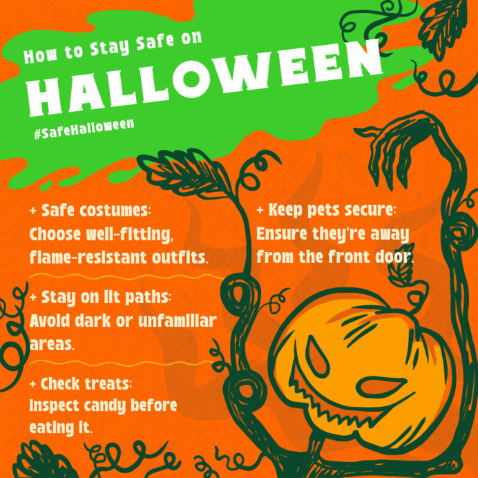 Placeit - Instagram Post Maker with an Evil Pumpkin Illustration for ...