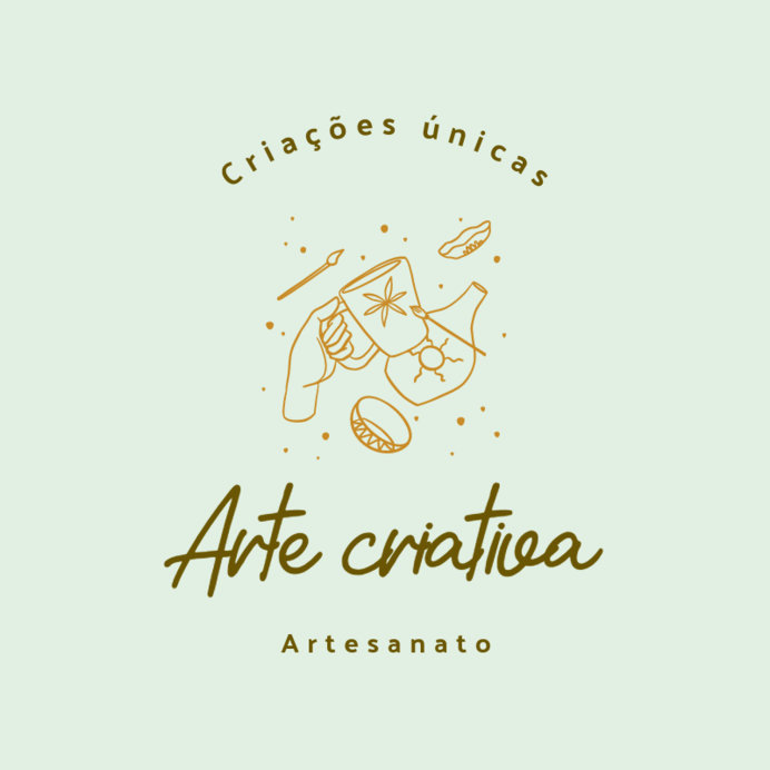 Placeit - Arts and Crafts Store Logo Creator with Illustrated Graphics