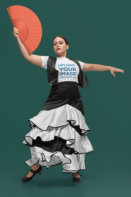 flamenco dancer template